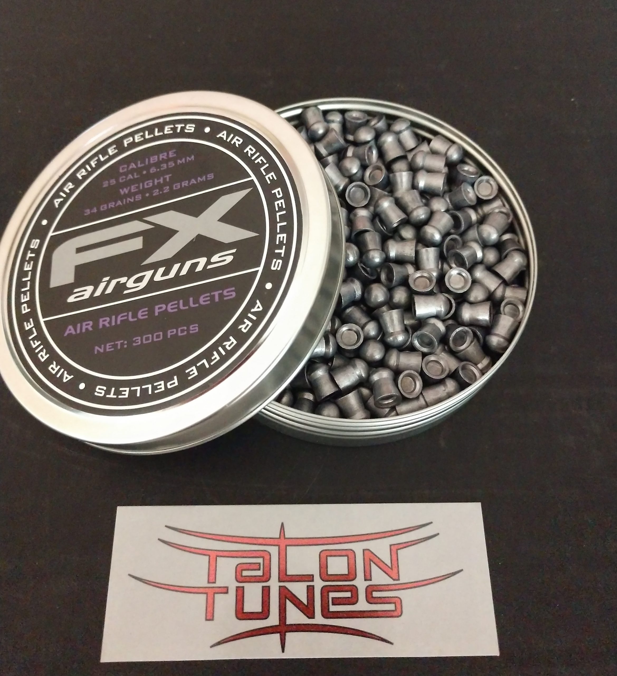 FX Pellets .25 Purple 34 grains – TalonTunes